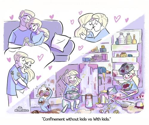 Mom during confinement (I): extreme cohabitation - Blog Mumablue