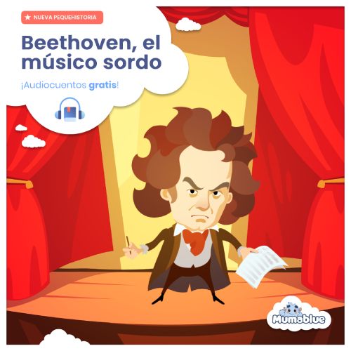 Biografía de Beethoven para niños + audiocuento gratis - Blog Mumablue